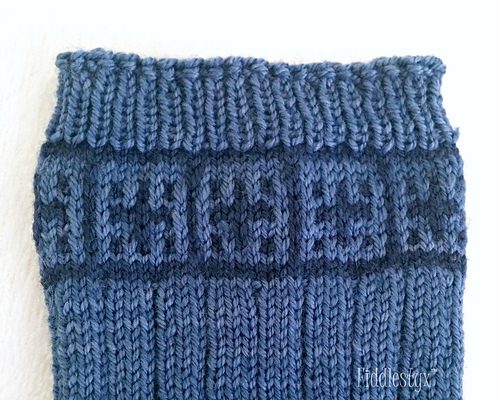 Ravelry: Postage Stamp Socks pattern by Martha Johnson