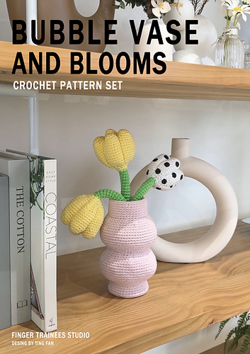 Ravelry: Bubble Vase and Blooms pattern by Ting Fan