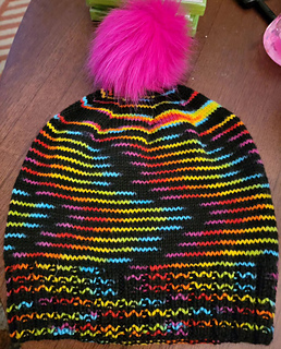 Ravelry: FinnKnitter1's Rainbow Pops Hat