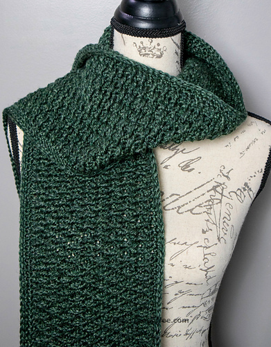 Ravelry: Alpine Forest Scarf pattern by Josie Anderson
