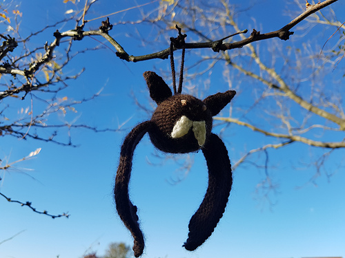 Ravelry: Knitted Bat pattern by Fitting in Knitting