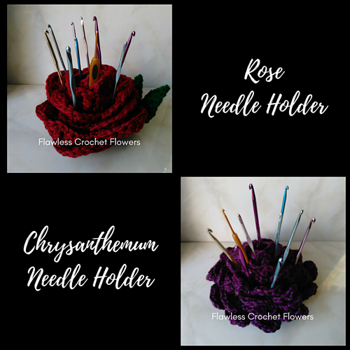 Ravelry: Flower Needle Holder Plush pattern by Leticia Lebron