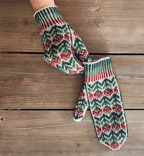 Ravelry: Indiola Mittens pattern by Traci Scott