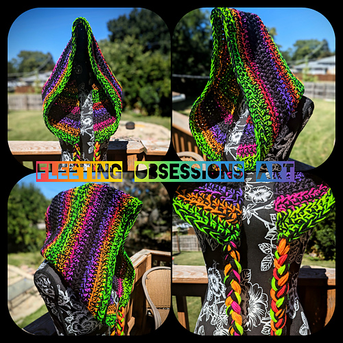 Ravelry: Druid Hood Combo pattern by Fleeting Obsessions Art
