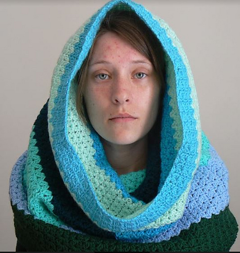 Ravelry: Easy Peasy Crochet Snood pattern by Fleurs Yarn Creations