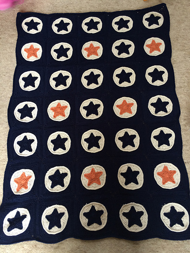 Ravelry: Star Light Star Bright Baby Blanket pattern by Shelley Husband