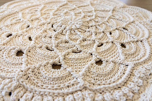 Ravelry: Bloom Floor Rug pattern by Periwinkle Crochet