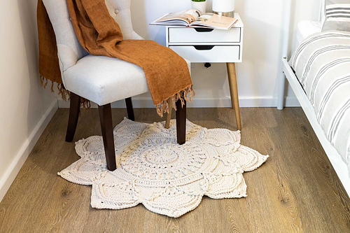 Ravelry: Flora Floor Rug pattern by Periwinkle Crochet