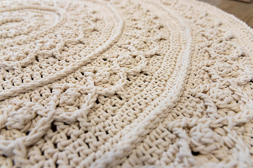 Ravelry: Orbit Floor Rug pattern by Periwinkle Crochet