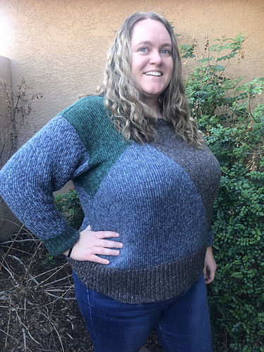 Ravelry: Influencer Sweater pattern by Jennifer Lovett