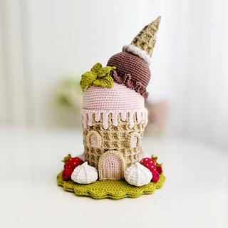 Ravelry: Ice cream house pattern by FluffyTummyCo