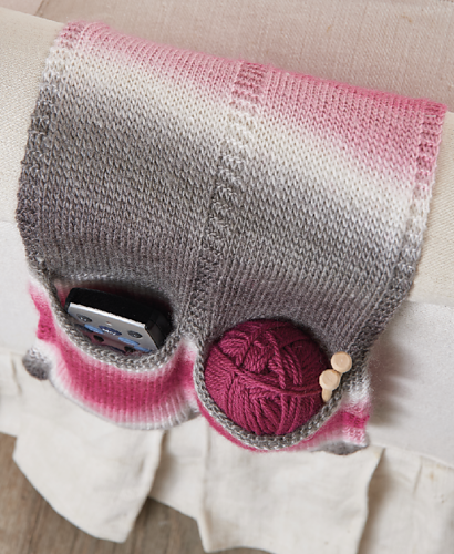 Ravelry: Ombre armchair caddy pattern by Fran Morgan