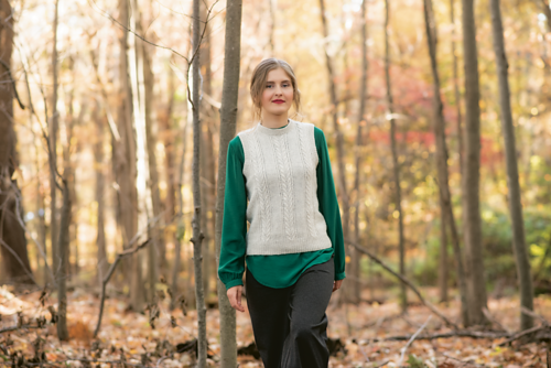 Ravelry: The Library Vest pattern by Anthea Willis