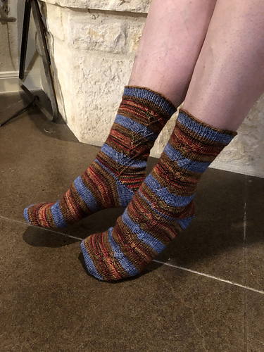 Ravelry: Autumnal Socks pattern by Snickerdoodle Knits