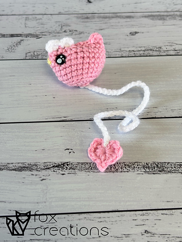 Ravelry: Mini Chicken Bookmark pattern by Monica Fox