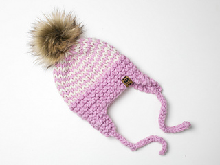 Ravelry: Pinstripe Ear Flaps Toque Hat pattern by Tara Marie