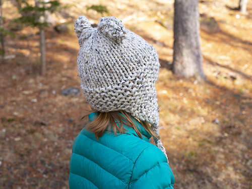 Ravelry: Bear Ears Trapper Hat Toque pattern by Tara Marie