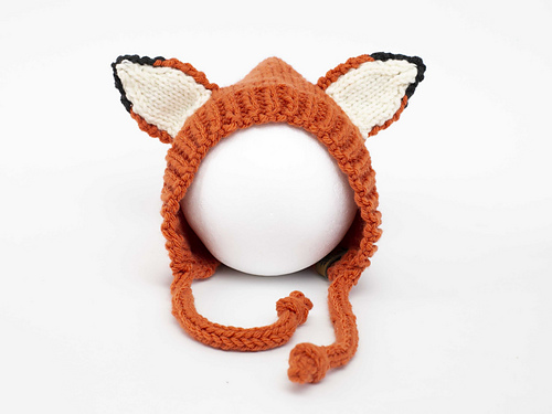 Ravelry: Fox Ears Pixie Bonnet pattern by Tara Marie