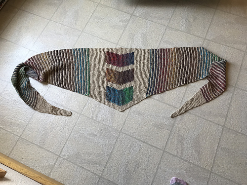 Ravelry: Flightpath Shawl pattern by Benjamin Matthews