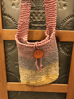 Ravelry: FranCant's Linen Stitch Fade Bag