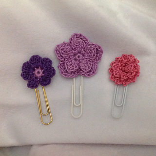 Ravelry: FrancesMetallo's Paperclip Flowers