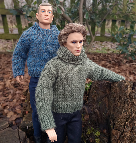 Ravelry: 1:6th scale Norman Jumper pattern by Frances Powell