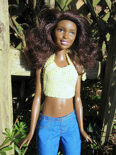 Ravelry: 1:6th scale Teleri dress pattern by Frances Powell