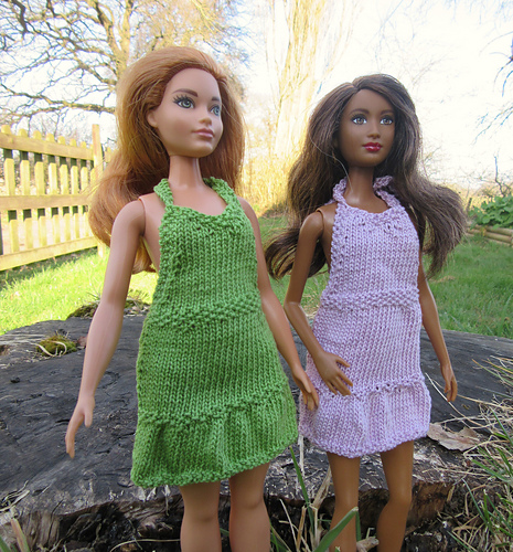 Ravelry: 1:6th scale Teleri dress pattern by Frances Powell