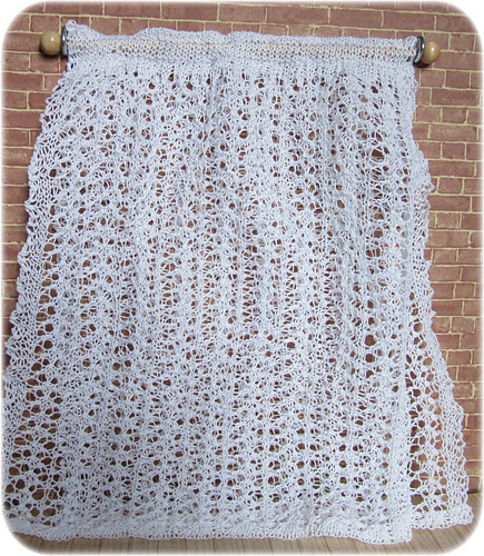 Ravelry: 1:12th scale Lace Drapes pattern by Frances Powell