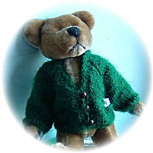 Ravelry: Teddy bear cardigan pattern by Frances Powell