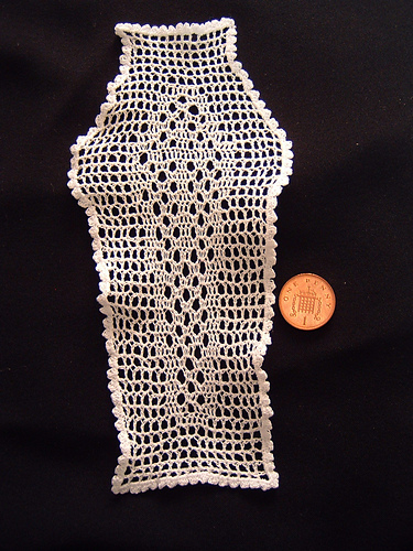 Ravelry: 1:12th scale coffin pall (cover) pattern by Frances Powell