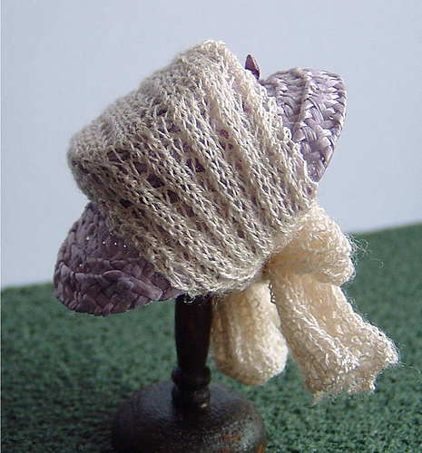Ravelry: 1:12th scale Motoring veils pattern by Frances Powell