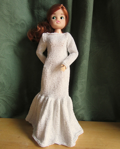 Ravelry: 1:6th scale Susan evening gowns pattern by Frances Powell