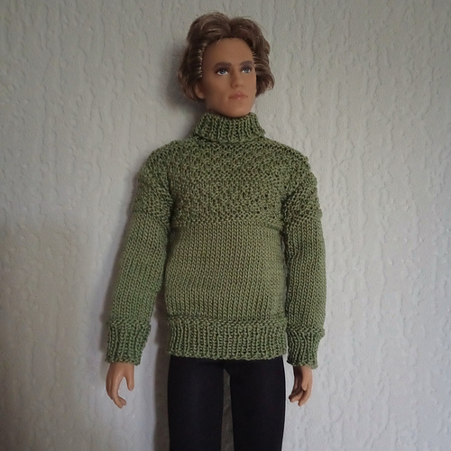 Ravelry: 1:6th scale Geoffrey Jumper pattern by Frances Powell