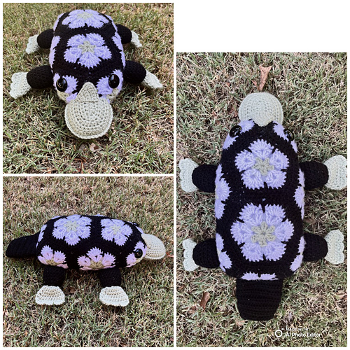 Ravelry: Petal-pus Platypus pattern by Liv Frankenstitch