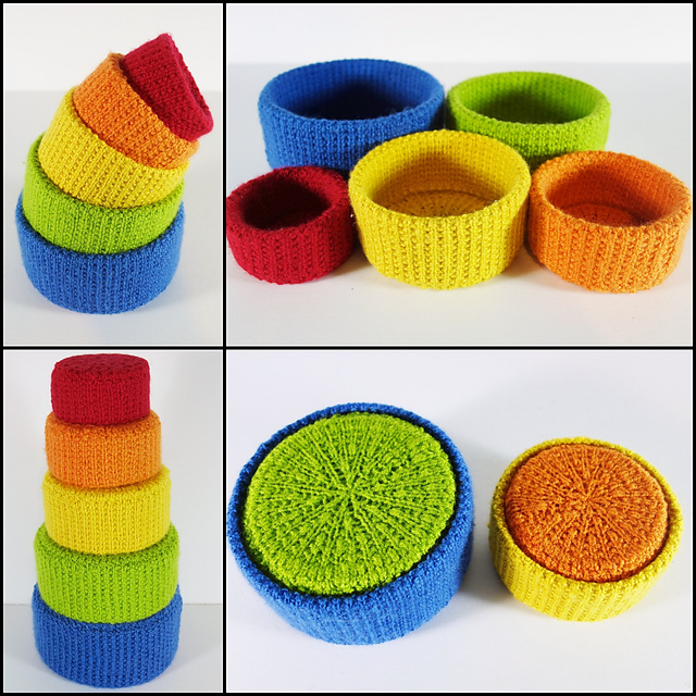 Ravelry: Round Nesting Boxes pattern by Frankie Brown
