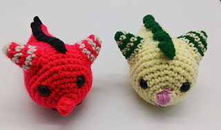 Ravelry: June Monster of the Month pattern by Elaine Okupski