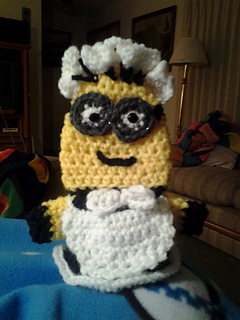 Ravelry: FreeCellPenguin's French Minion Hand Puppet