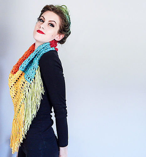 Ravelry: Highway Robbery Bandana Cowl pattern by Frenchie Leigh