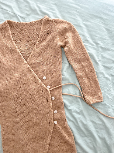 Ravelry: Wrap it Up Dress pattern by Friday Knits