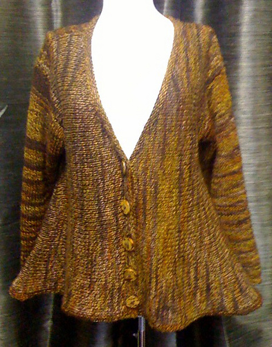 Ravelry: Sideways Swing Sweater pattern by Kelly Mac