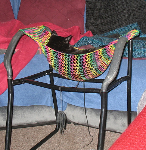 Ravelry: Frit's Kitty hammock