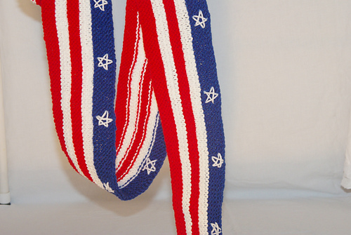 Ravelry: USA Patriotic Scarf pattern by Frivolite Handcrafts