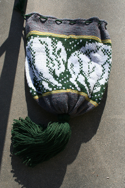Ravelry: Drawstring Bag or Reticule pattern by Catherine Cartwright ...