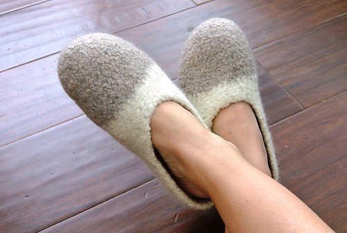 Ravelry: Warmest Wool Felted Slippers pattern by Kana Upton