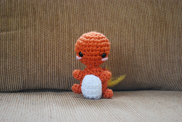 Ravelry: Little Charmander Pokemon pattern by the BlackLory
