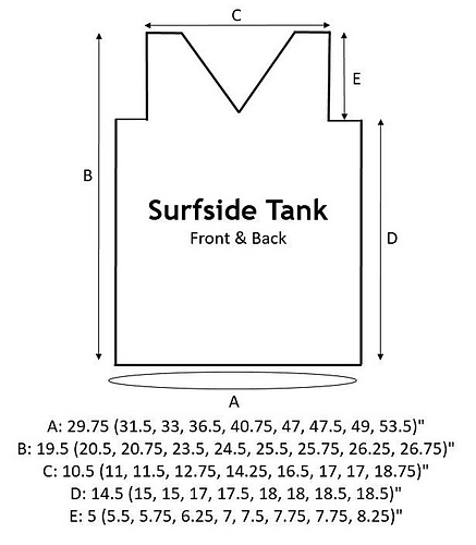 Ravelry: Surfside Tank pattern by Tonja Pe Benito