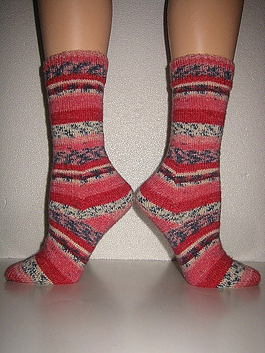 Ravelry: Basic Strong Heel Socks pattern by Gerdine Crawford-Strong