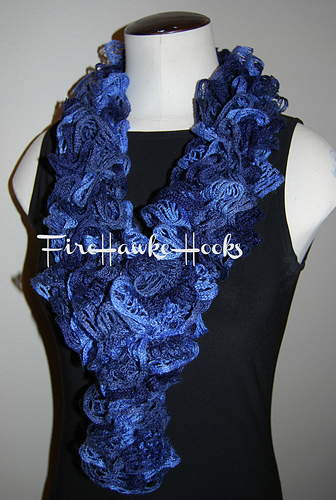 Ravelry: Ruffle Scarf pattern by Georgia Pfile
