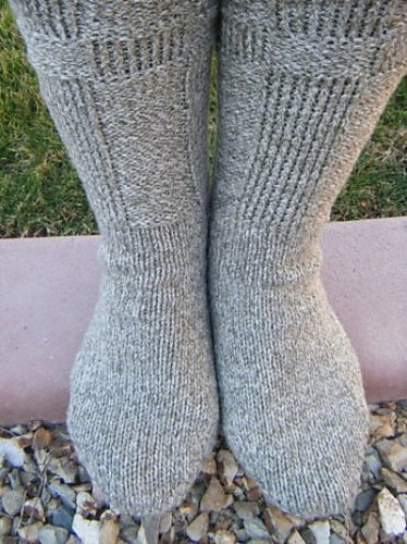 Ravelry: Brick by Brick Men's Socks pattern by Michelle Mattingly